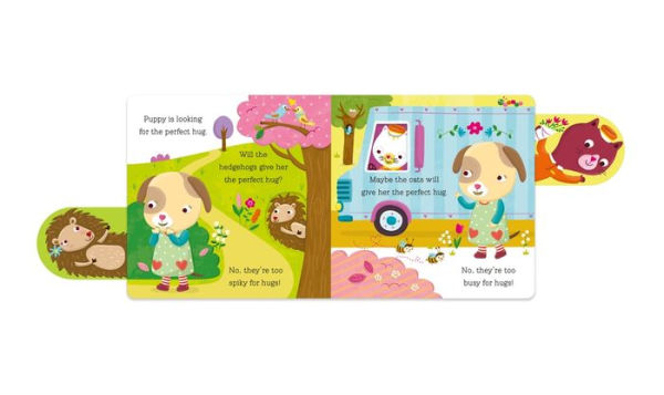 Puppy Finds the Perfect Hug: A Tiny Tab Book (An Interactive Pull-Tab ...