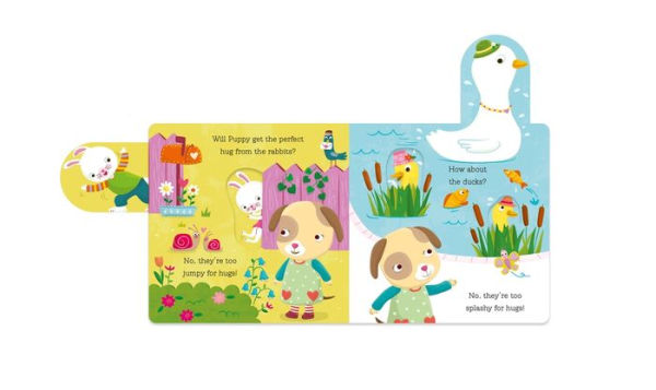 Puppy Finds the Perfect Hug: A Tiny Tab Book (An Interactive Pull-Tab ...
