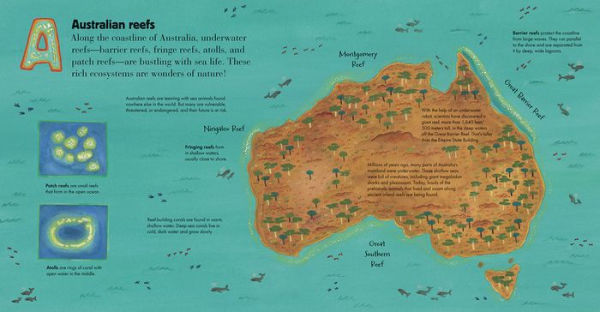 A Is for Australian Reefs by Frané Lessac, Hardcover | Barnes & Noble®