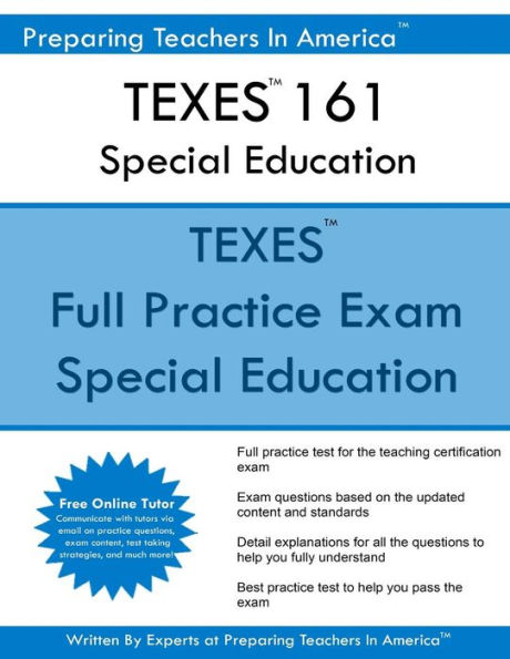 TEXES 161 Special Education: TEXES 161 Exam by Preparing Teachers In ...