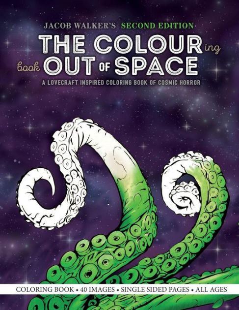 The Colouring Book Out of Space: A Lovecraft Inspired Coloring Book of ...