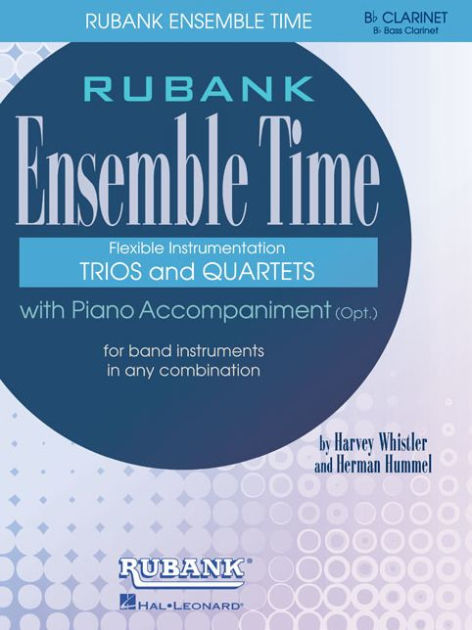 Ensemble Time - B Flat Clarinets (Bass Clarinet): for Instrumental Trio ...