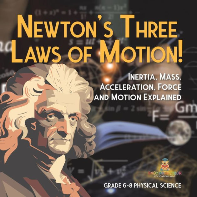 Newton's Three Laws of Motion! Inertia, Mass, Acceleration, Force and ...
