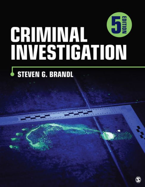 Criminal Investigation by Steven G. Brandl, Paperback | Barnes & Noble®