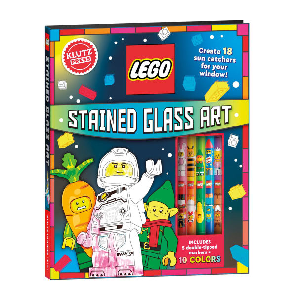 LEGO Stained Glass Art by Editors of Klutz, Hardcover | Barnes & Noble®