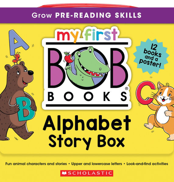 My First Bob Books - Alphabet Story Box Phonics, Letter sounds, Ages 3 ...