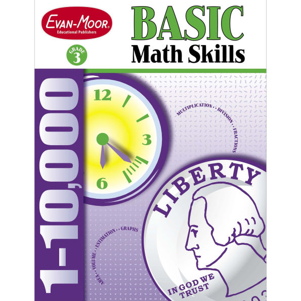 Basic Math Skills, Grade 3 Teacher Resource by Evan-Moor Educational ...