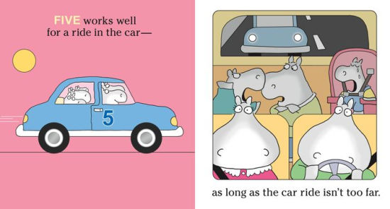 One, Two, Three!: A Happy Counting Book by Sandra Boynton, Board Book ...