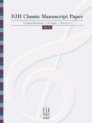 FJH Classic Manuscript Paper No. 3 by Edwin McLean, Paperback | Barnes ...