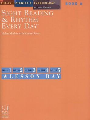 Sight Reading & Rhythm Every Day(R), Book 6 by Helen Marlais, Paperback ...