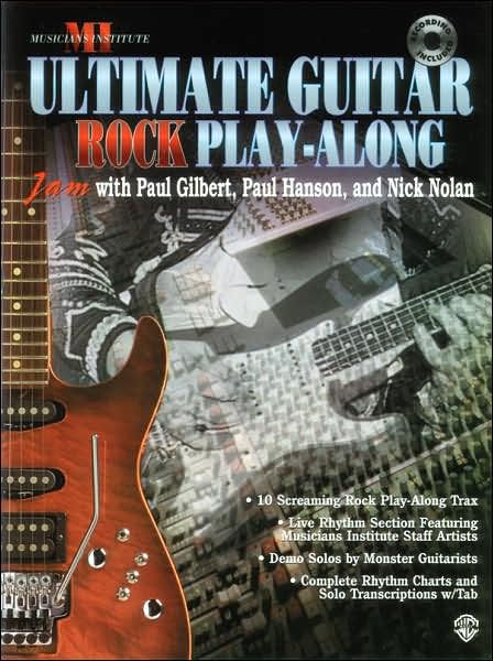Ultimate Play-Along Guitar Trax Rock: Book & CD by Paul Gilbert, Paul ...