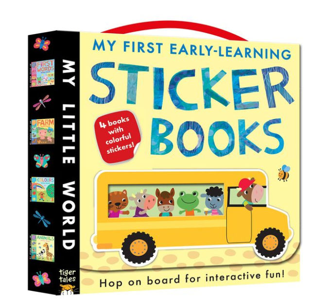 My First Early-Learning Sticker Books Boxed Set by Jonathan Litton ...