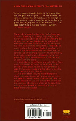 Chess Story by Stefan Zweig, Paperback | Barnes & Noble®