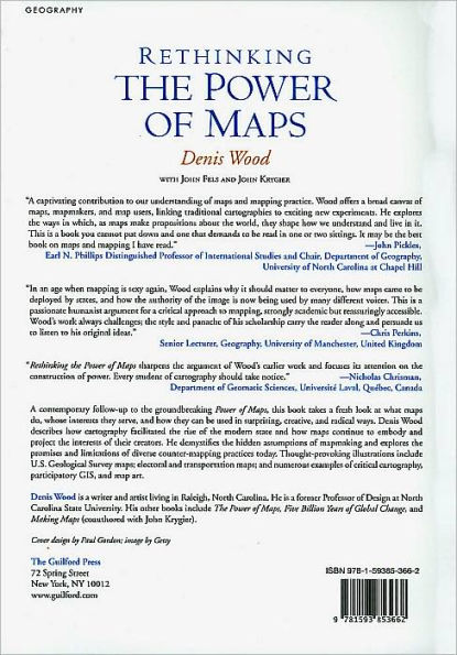 Rethinking the Power of Maps by Denis Wood PhD | 9781593853662 ...