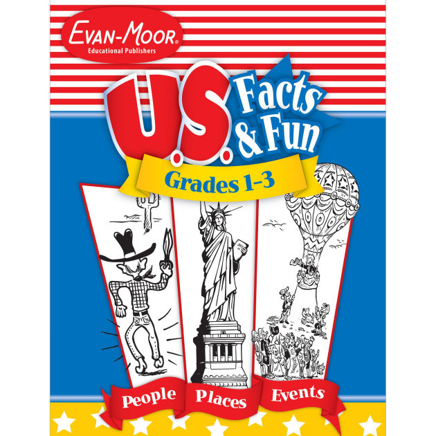 U.S. Facts & Fun, Grade 1 - 3 Teacher Resource by Evan-Moor Educational ...