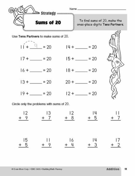 Building Math Fluency, Grade 3 Teacher Resource by Evan-Moor ...