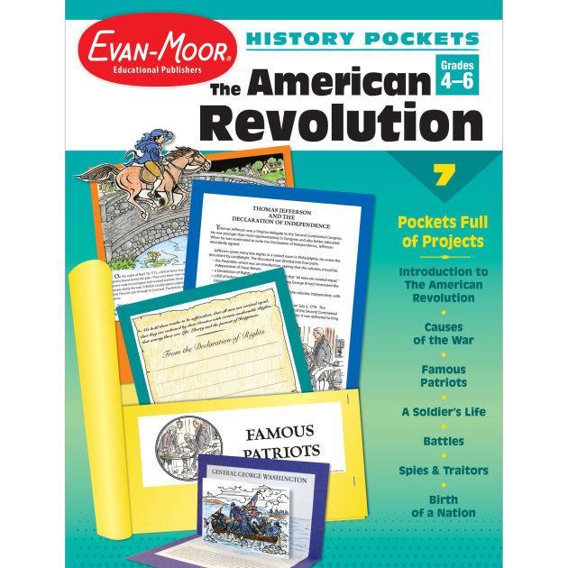 History Pockets: The American Revolution, Grade 4 - 6 Teacher Resource ...