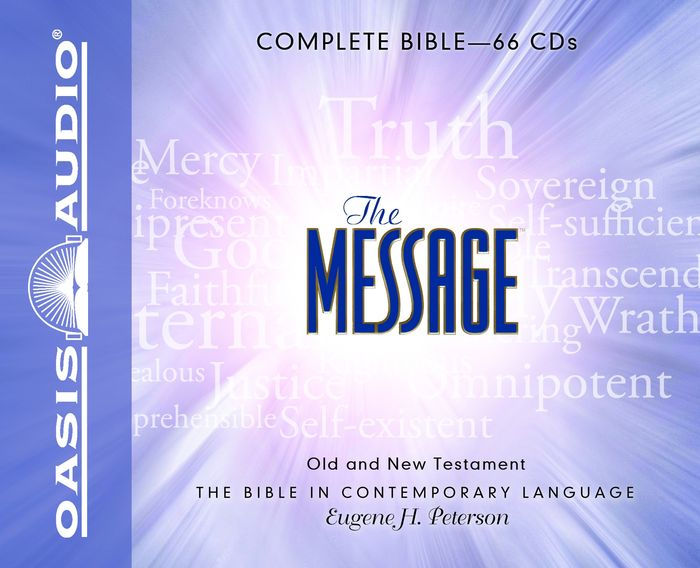The Message Bible: Complete Bible by Eugene H. Peterson, Kelly Ryan ...