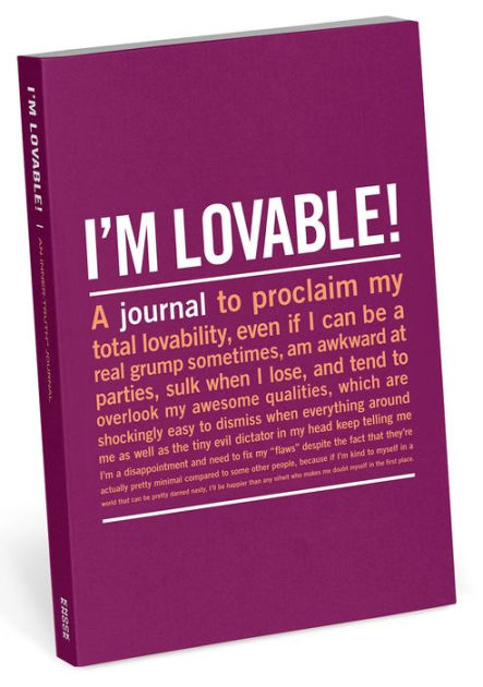 I'm Lovable! Mini Inner-Truth Journal by Knock Knock | Barnes & Noble®