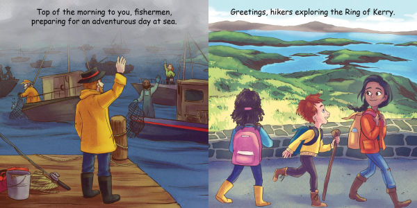 Good Night Ireland by Adam Gamble, Mark Jasper, Mina Price, Board Book ...