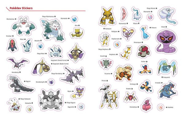 Pokémon Epic Sticker Collection: From Kanto to Alola by Pikachu Press ...