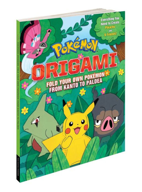 Pokémon Origami: Fold Your Own Pokémon from Kanto to Paldea: One ...