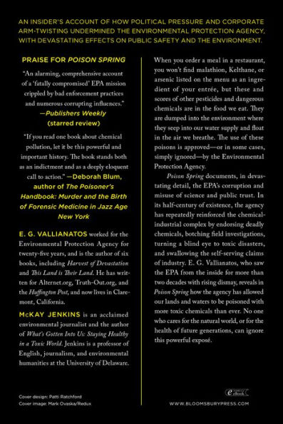 Poison Spring: The Secret History of Pollution and the EPA by E.G ...