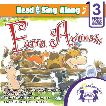 Farm Animals Collection Read & Sing Along [Includes 3 Songs] by Kim ...
