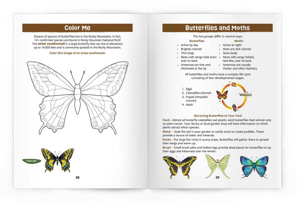 Rocky Mountain Wildlife Nature Activity Book, 3rd Ed by J.M. Kavanagh ...
