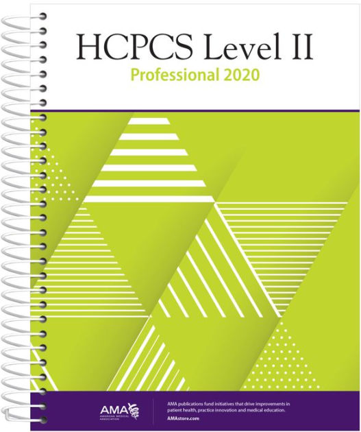 HCPCS 2020 Level II Professional Edition by American Medical ...