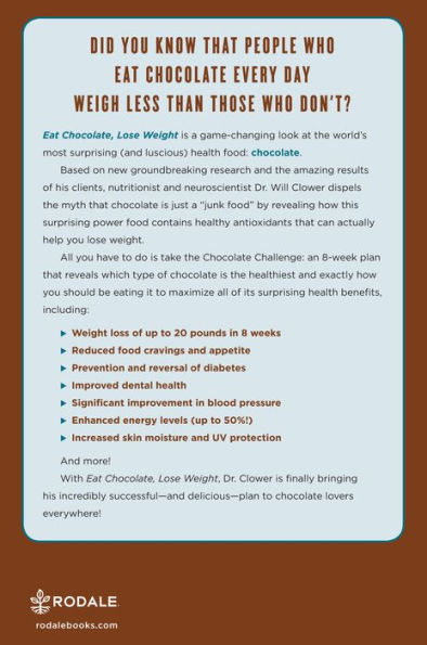 Eat Chocolate, Lose Weight: New Science Proves You Should Eat Chocolate ...