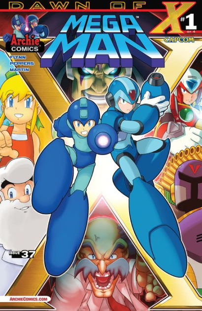 Mega Man #37 by Ian Flynn, Patrick ''SPAZ'' Spaziante, Jamal Peppers ...