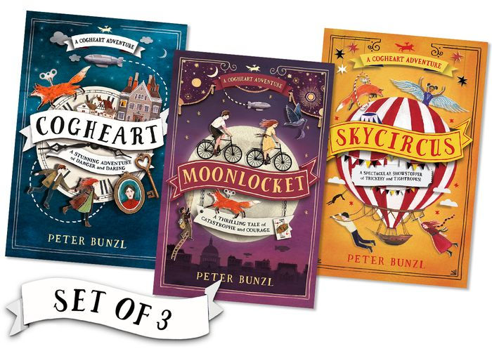 The Cogheart Adventures Trilogy by Peter Bunzl, Paperback | Barnes & Noble®