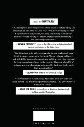 White Rage: The Unspoken Truth of Our Racial Divide by Carol Anderson ...