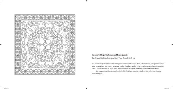 Dunhuang Mural Coloring Book: A Spiritual Journey Through 24 Timeless ...