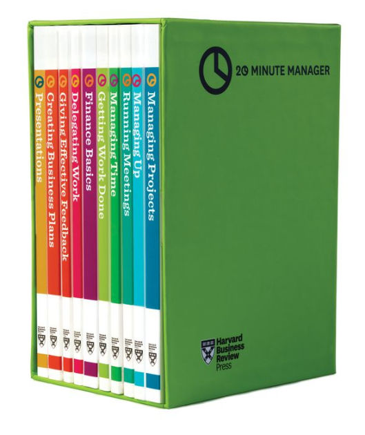 HBR 20-Minute Manager Boxed Set (10 Books) (HBR 20-Minute Manager ...
