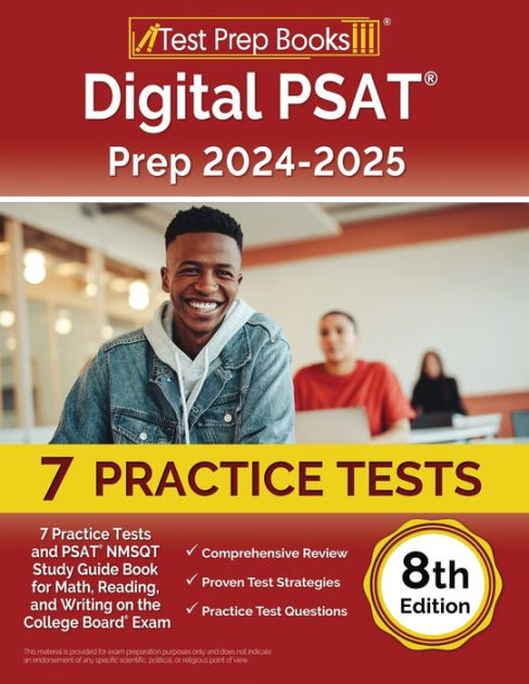 Digital PSAT Prep 2024-2025: 7 Practice Tests and PSAT NMSQT Study ...