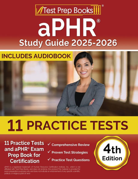 aPHR Study Guide 2025-2026: 11 Practice Tests and aPHR Exam Prep Book ...