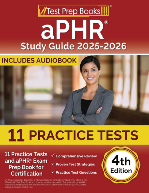 aPHR Study Guide 2025-2026: 11 Practice Tests and aPHR Exam Prep Book ...
