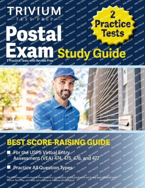 Postal Exam Study Guide: 2 Practice Tests with Review Prep for the USPS ...