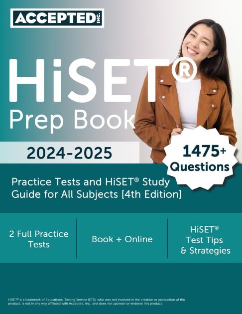 HiSET Prep Book 2025-2026: 2 Practice Tests and HiSET Study Guide for ...