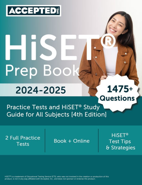 HiSET Prep Book 2025-2026: 2 Practice Tests and HiSET Study Guide for ...