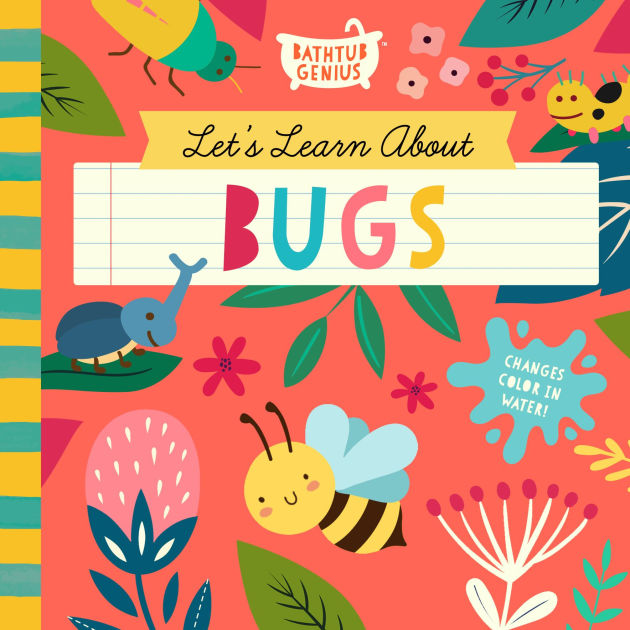 Let's Learn About Bugs: A Color-Changing Bath Book by David Miles, Bath ...