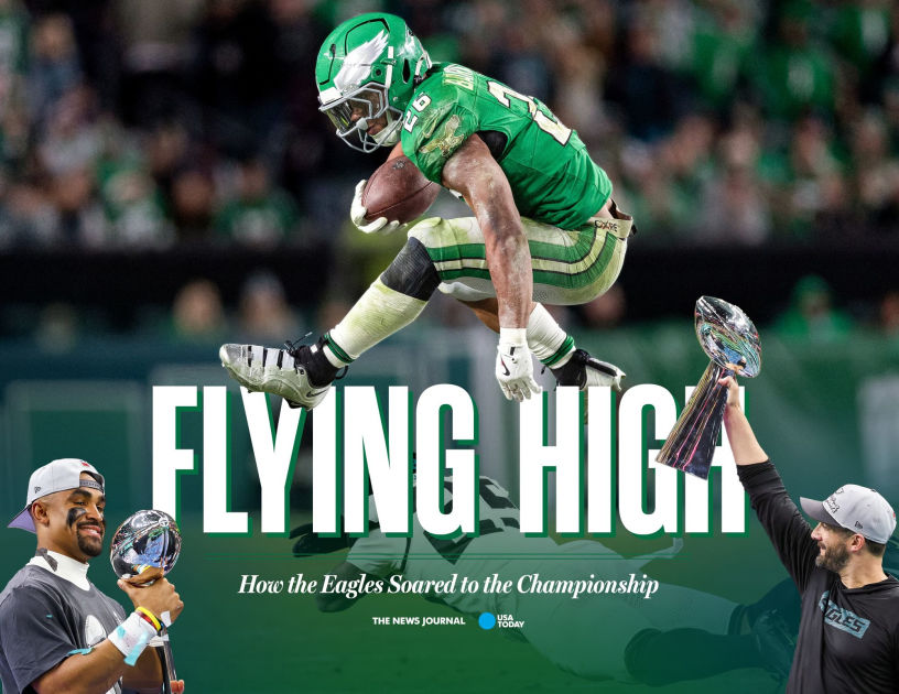 Flying High: How the Eagles Soared to the Championship by USA TODAY ...