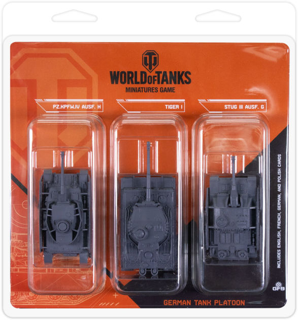 German Tank Platoon Panzer IV H, Tiger I by Gale Force Nine | Barnes ...