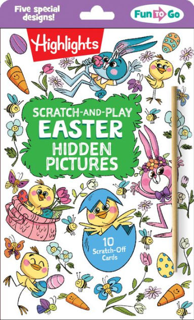 Scratch-and-Play Easter Hidden Pictures: Scratch-and-Play Easter Hidden ...
