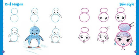 Drawing Cartoons from Numbers: Create Fun Characters from 1 to 1001 by ...