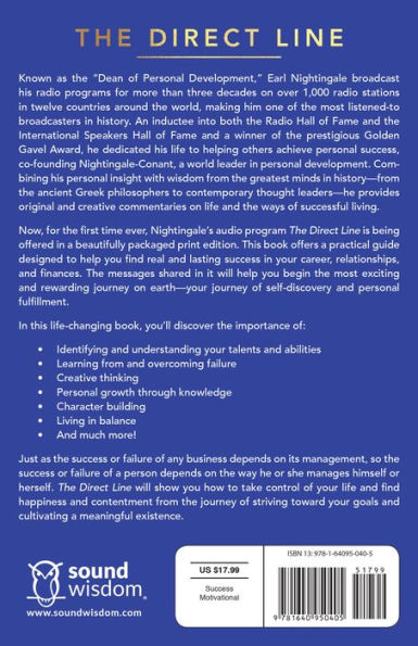 Barnes and Noble The Direct Line: An Official Nightingale Conant ...