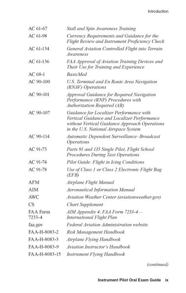 Instrument Pilot Oral Exam Guide: Comprehensive preparation for the FAA ...
