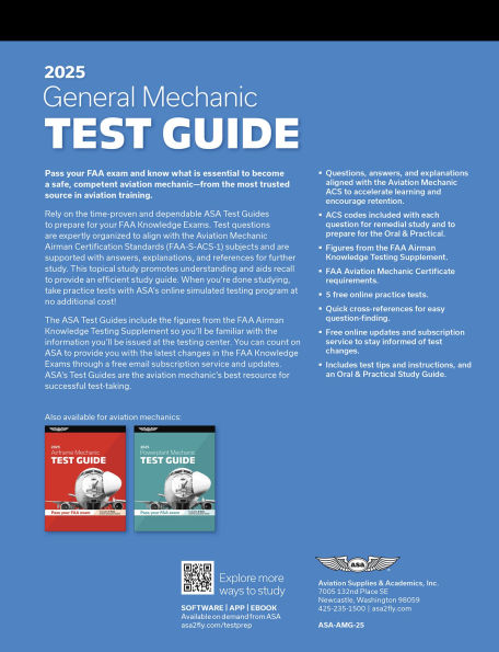 General Mechanic Test Guide 2025: Study and prepare for your aviation ...